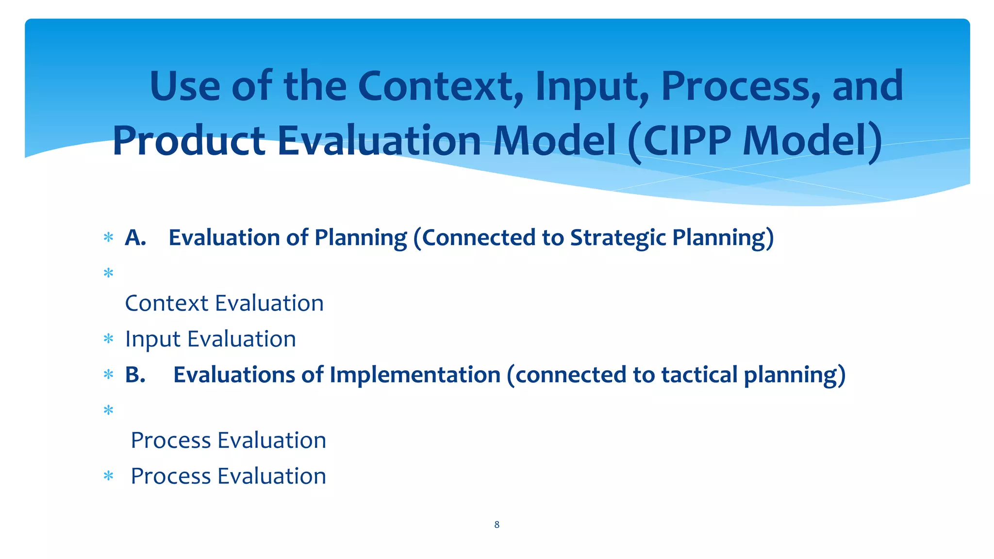 Unit -9 evaluating management system | PPTX