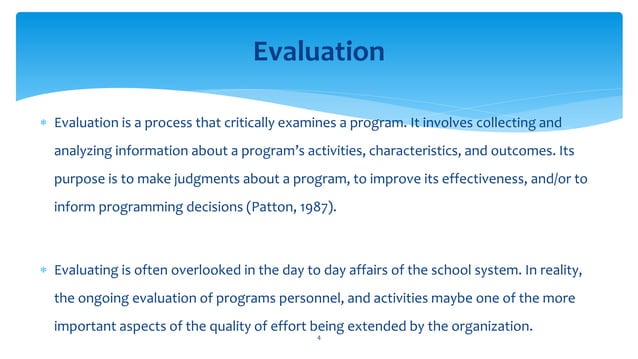Unit -9 evaluating management system | PPTX