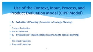 Unit -9 evaluating management system | PPTX