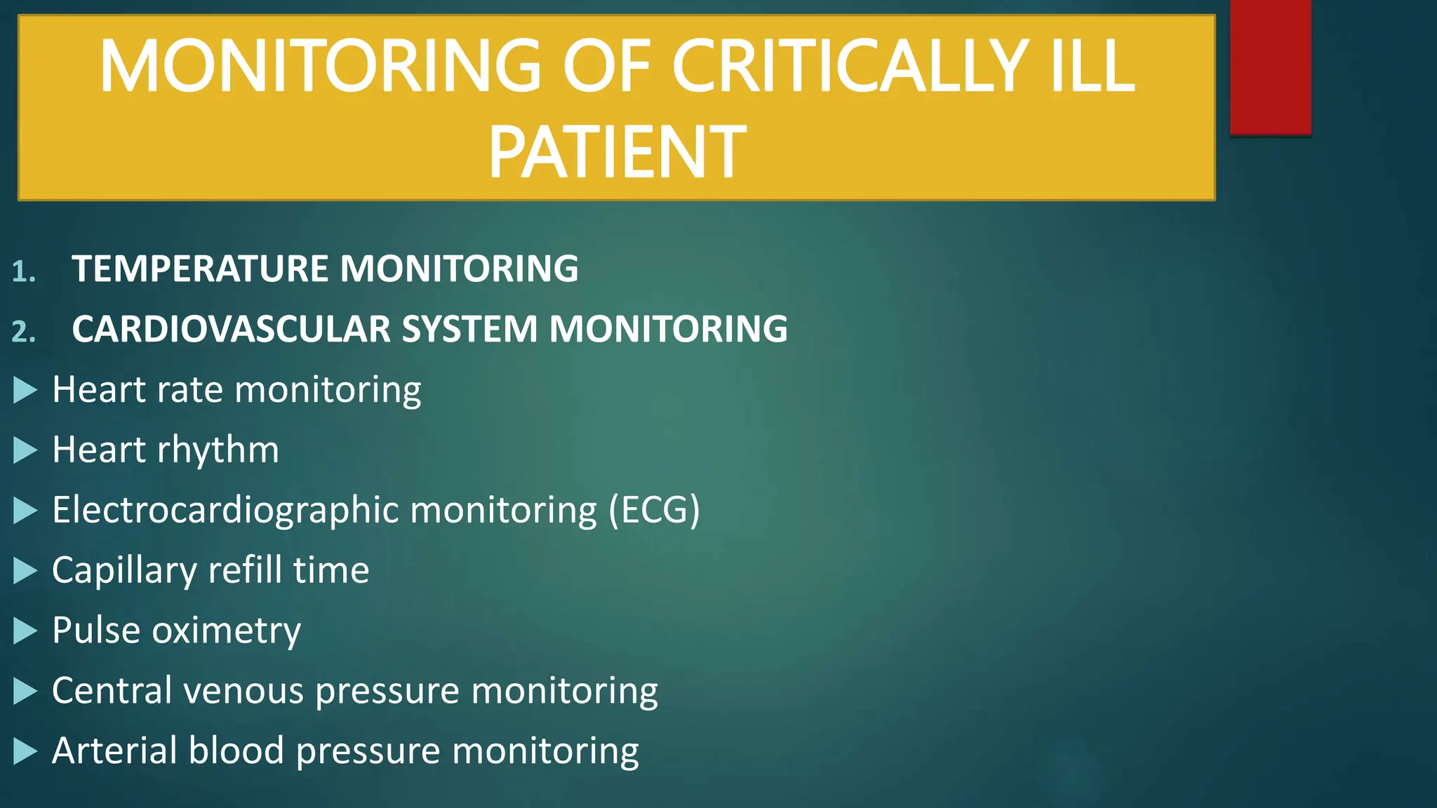 UNIT-9 NURSING MANAGEMENT OF PATIENT IN CRITICAL CARE.pptx