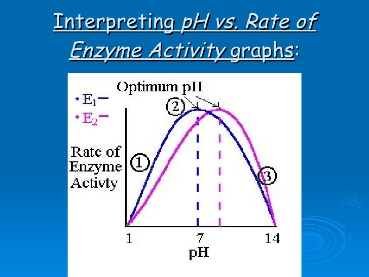 Enzyme Ph Graph