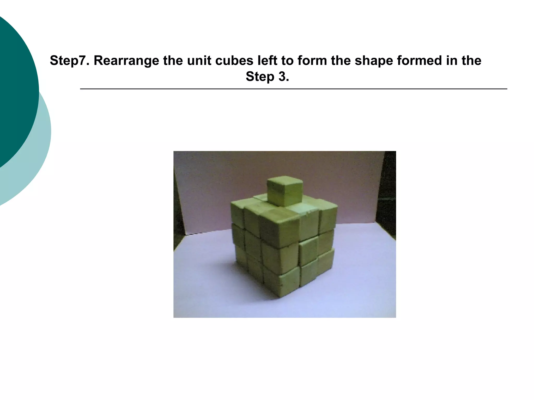 unit cube Activity4 by Ms. Rashmi Kathuria | PPT