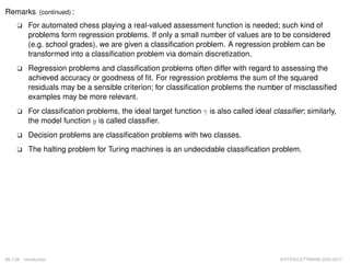 Machine Learning and Data Mining - Organization, Literature | PDF