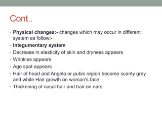 UNIT-Geriatric Ageing Process and Changes PPT.pptx
