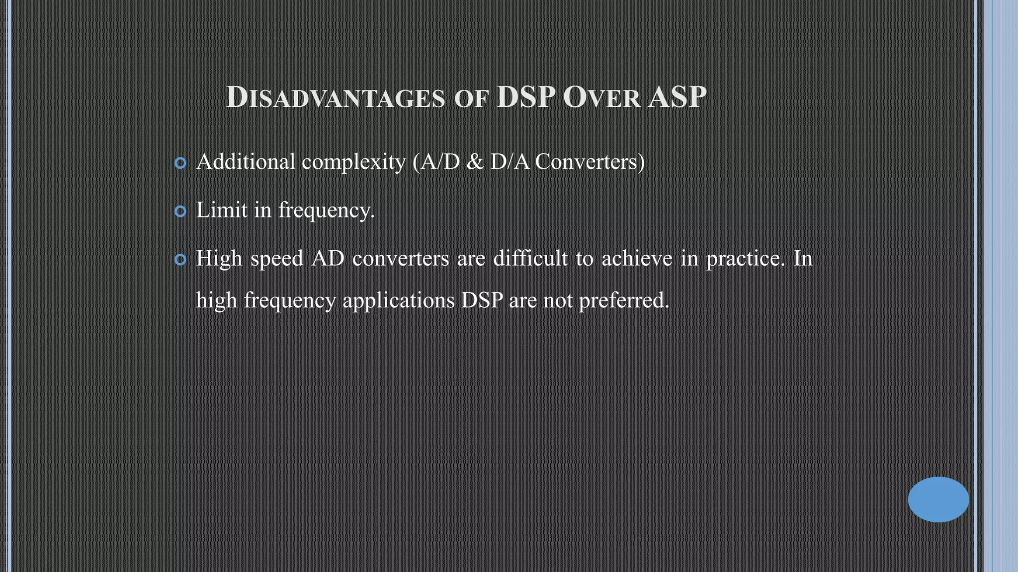 Introduction to digital signal processing | PPTX | Digital Audio | Computer Software and ...