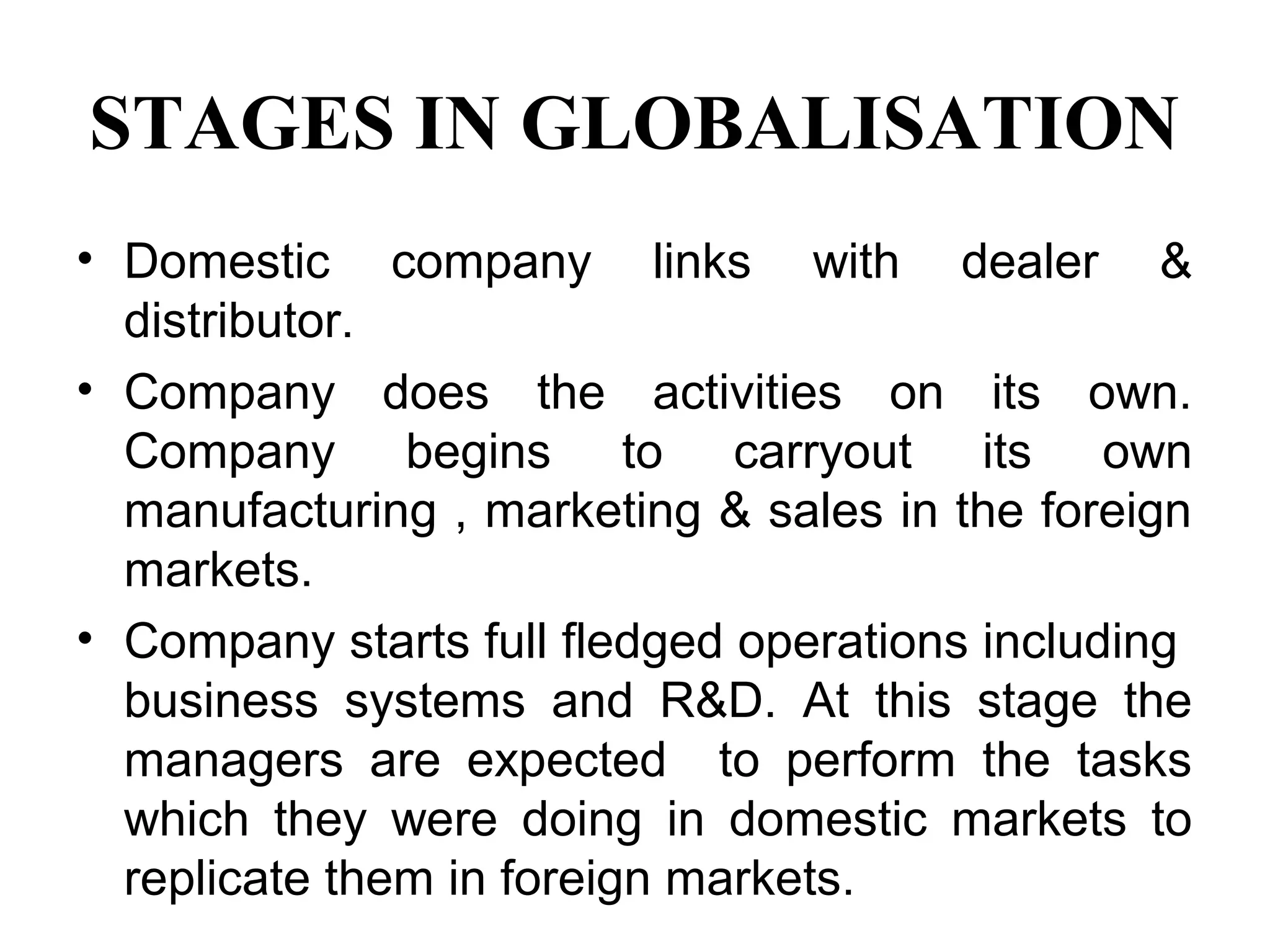 ppt on International Trade or Business | PPT