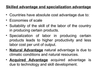 ppt on International Trade or Business | PPT