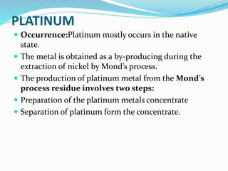 Principles of Metallurgy | PPTX
