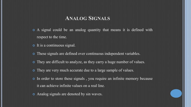 Signals and Systems | PPTX