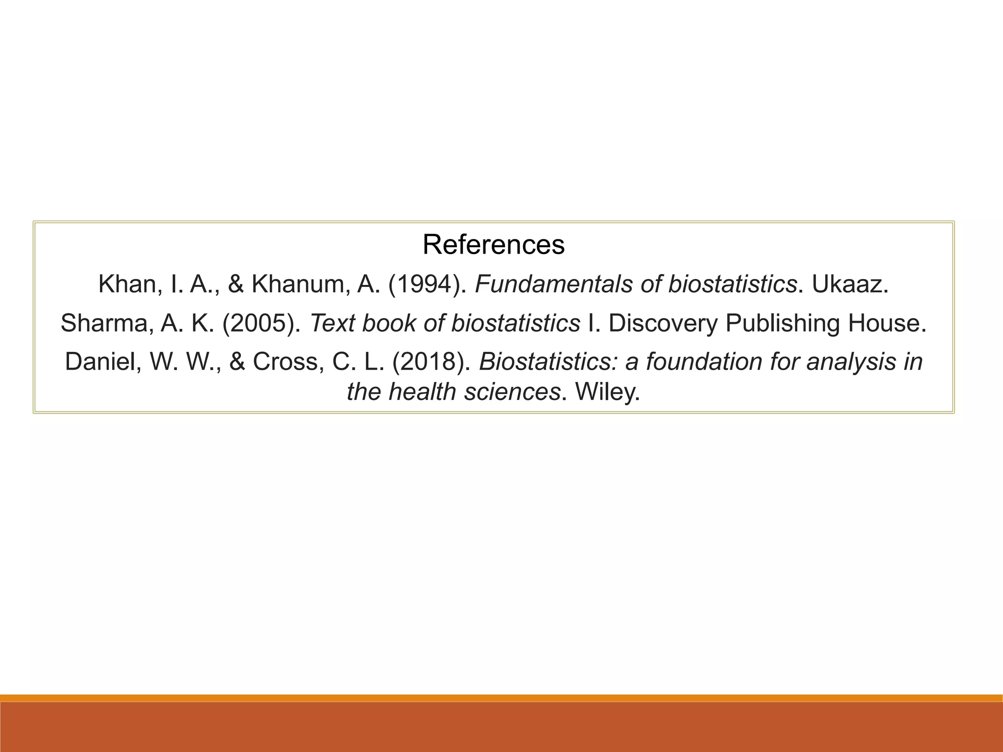 Introduction To Biostatistics And Types Of Sampling Methods Pptx