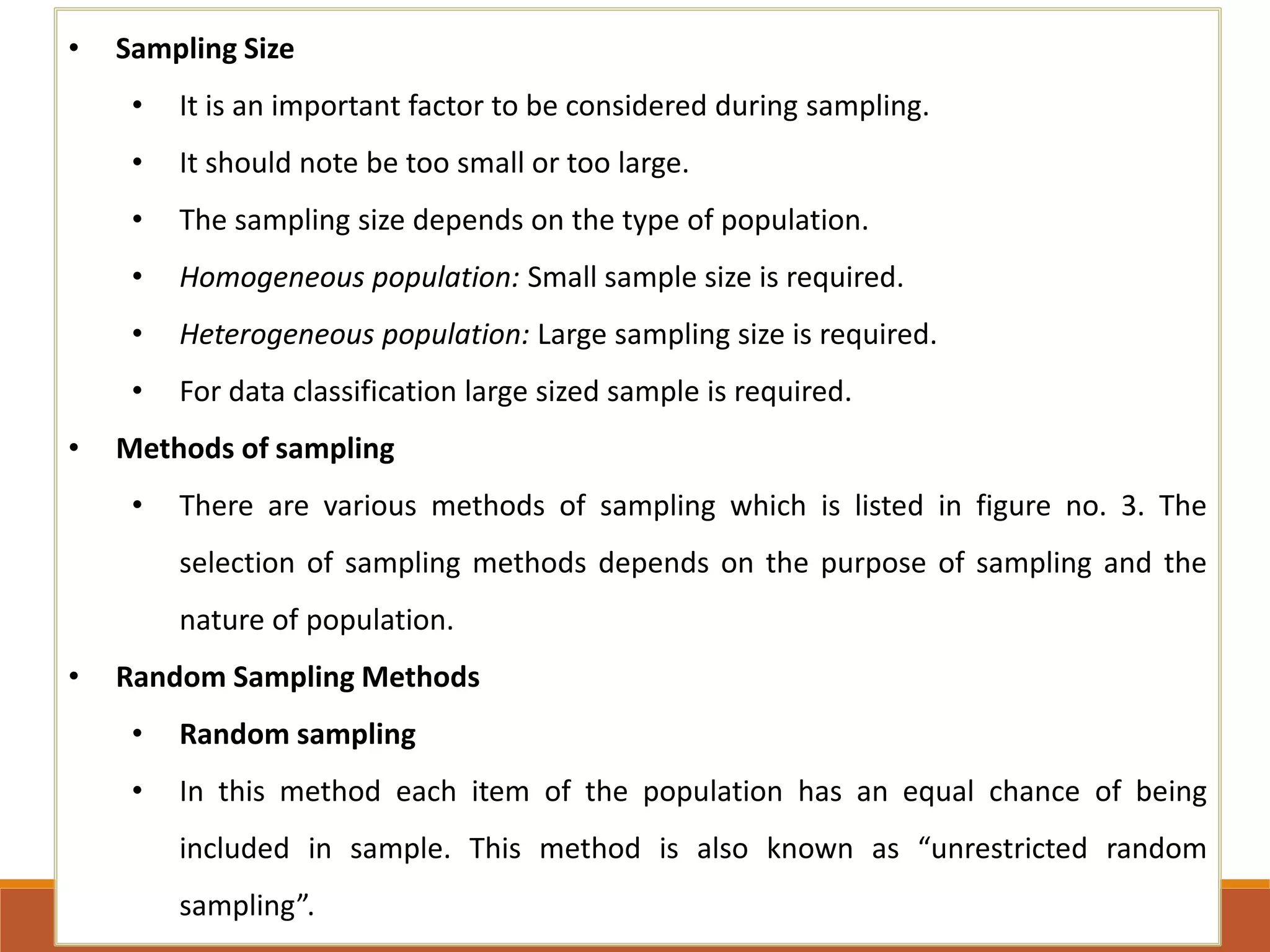 Introduction to Biostatistics and types of sampling methods | PPTX
