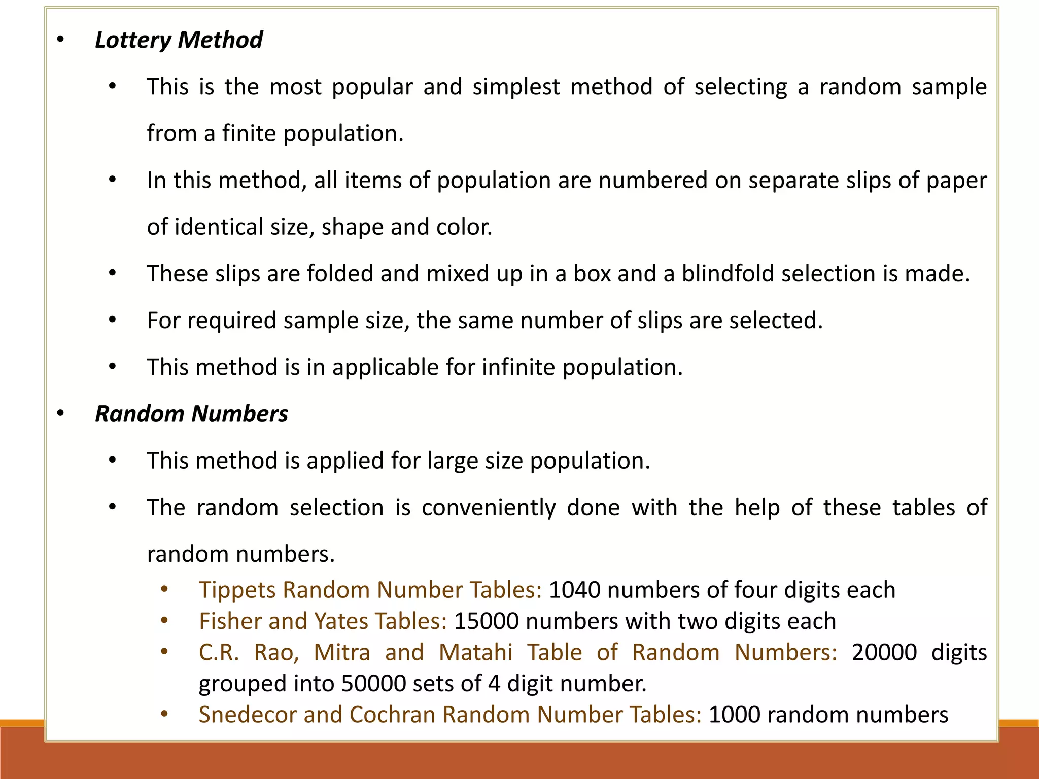 Introduction to Biostatistics and types of sampling methods | PPTX