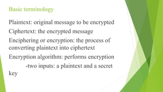Network Security and Cryptography | PPT