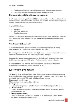 Introduction to Software Engineering | PDF | Operating Systems | Computer Software and Applications