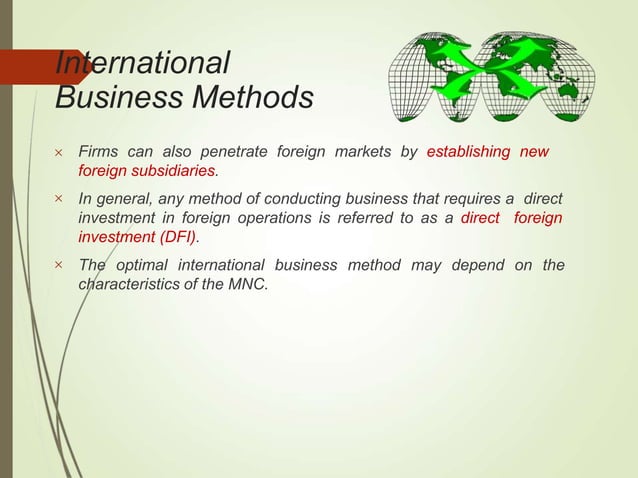 Multinational Financial Management: An Overview | PPTX | Business ...