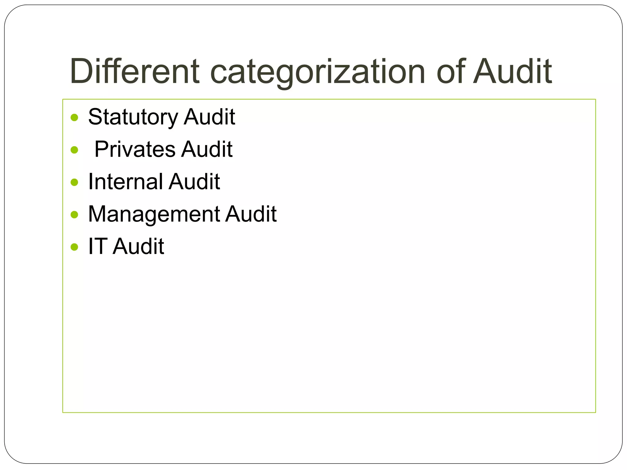 Audits and Regulatory Compliance | PPTX