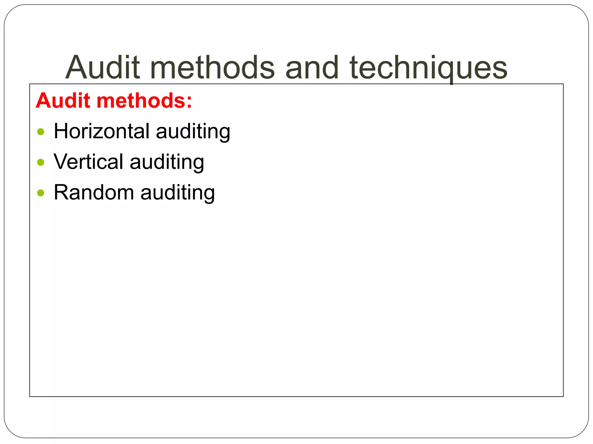 Audits and Regulatory Compliance | PPTX