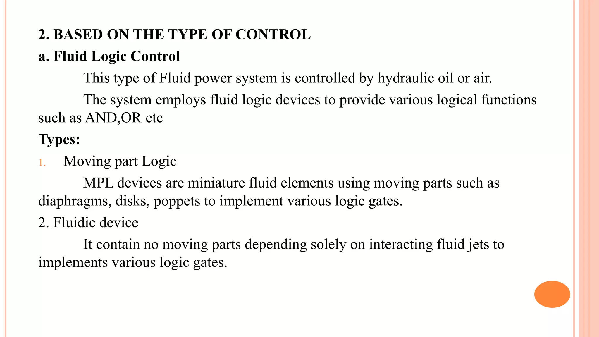 Hyraulics and Pneumatics | PPTX