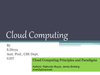 Unit-I: Introduction to Cloud Computing | PPT