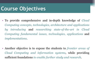Unit-I: Introduction to Cloud Computing | PPT