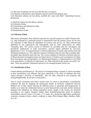 BUSINESS STATISTICS | PDF