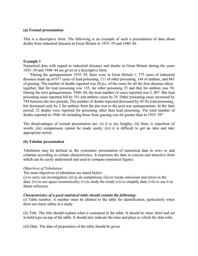 BUSINESS STATISTICS | PDF