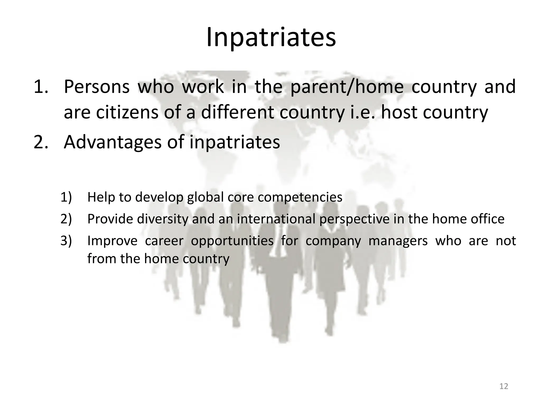 International human resources management | PDF