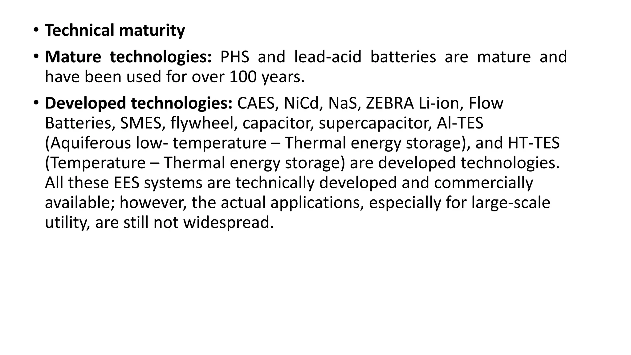 ENERGY STORAGE DEVICES INTRODUCTION UNIT-I | PPT