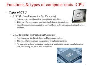 Computer Architecture and Organization CAO | PPTX | Data Storage and Warehousing | Computing