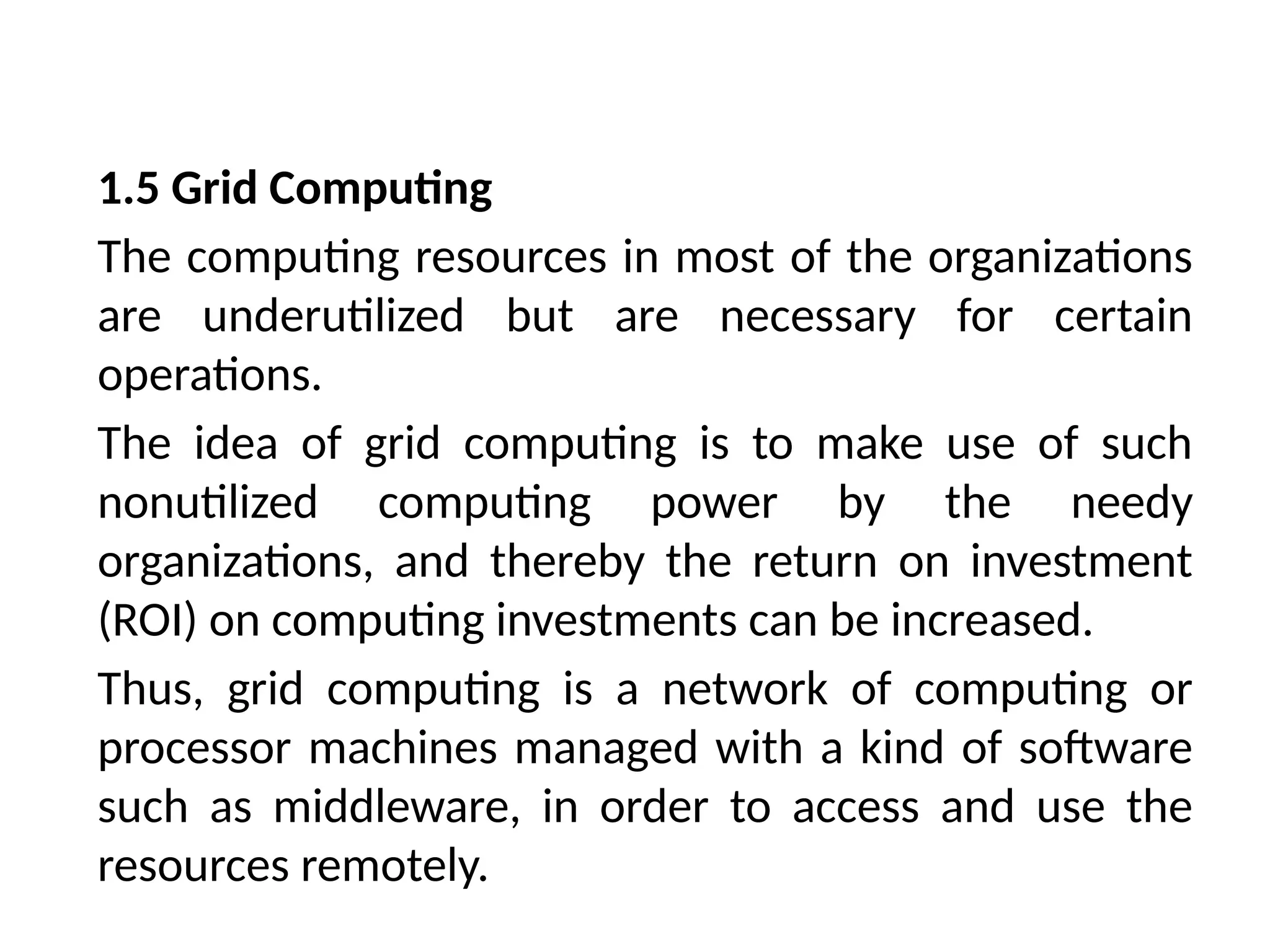 Cloud computing is a paradigm for enabling network access to a scalable ...