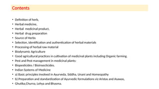 Herbs as raw materials Definition of herb, herbal medicine, herbal ...