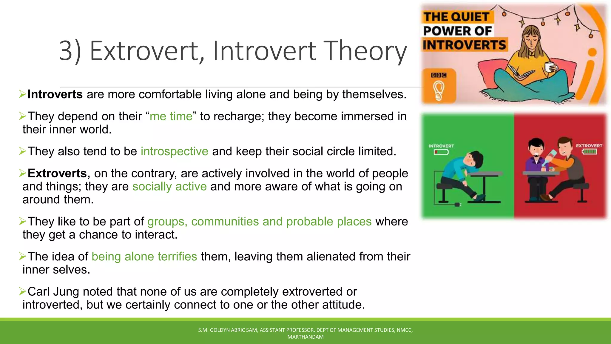 Theories of Personality-I - Psycho-Analytical Theories | PPTX