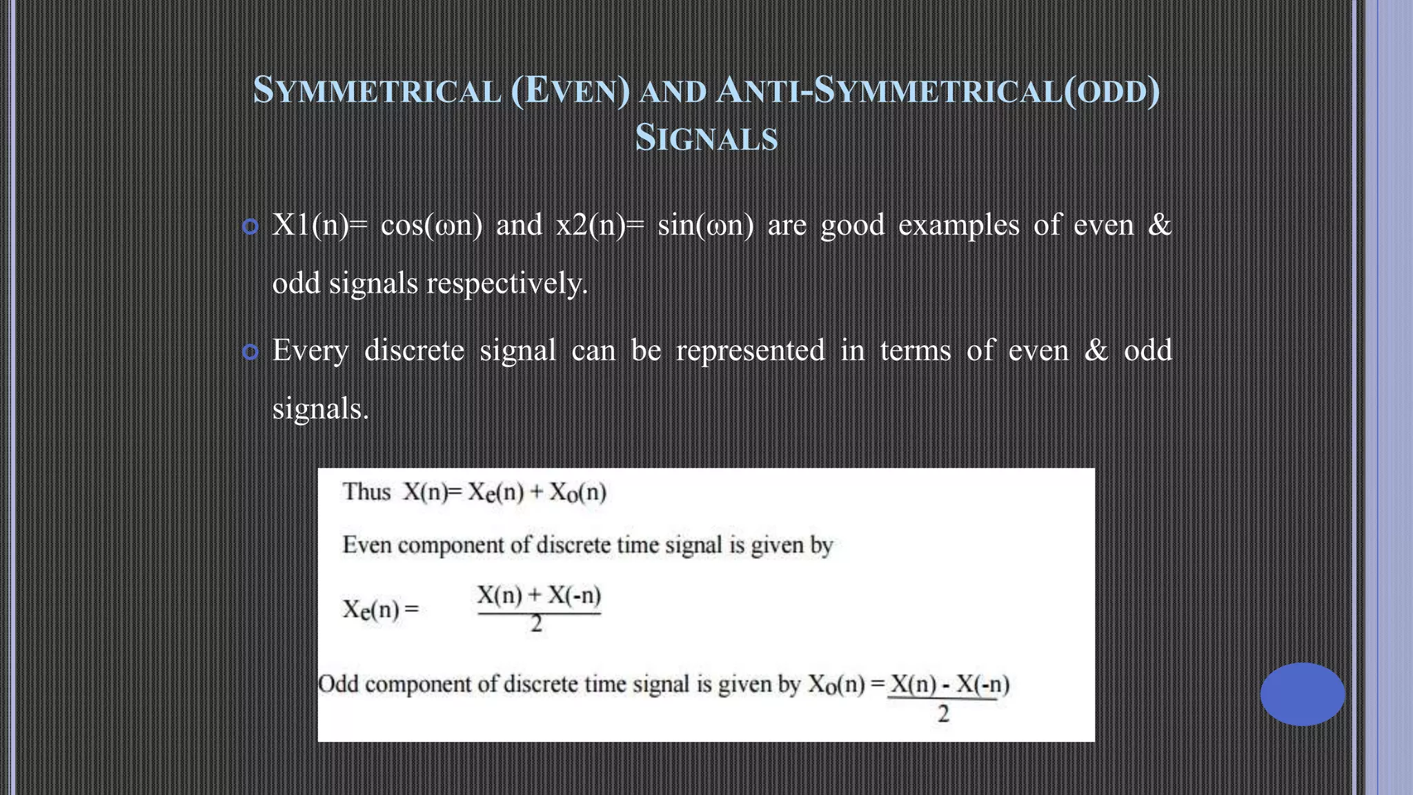 Classification of Digital signals | PPTX