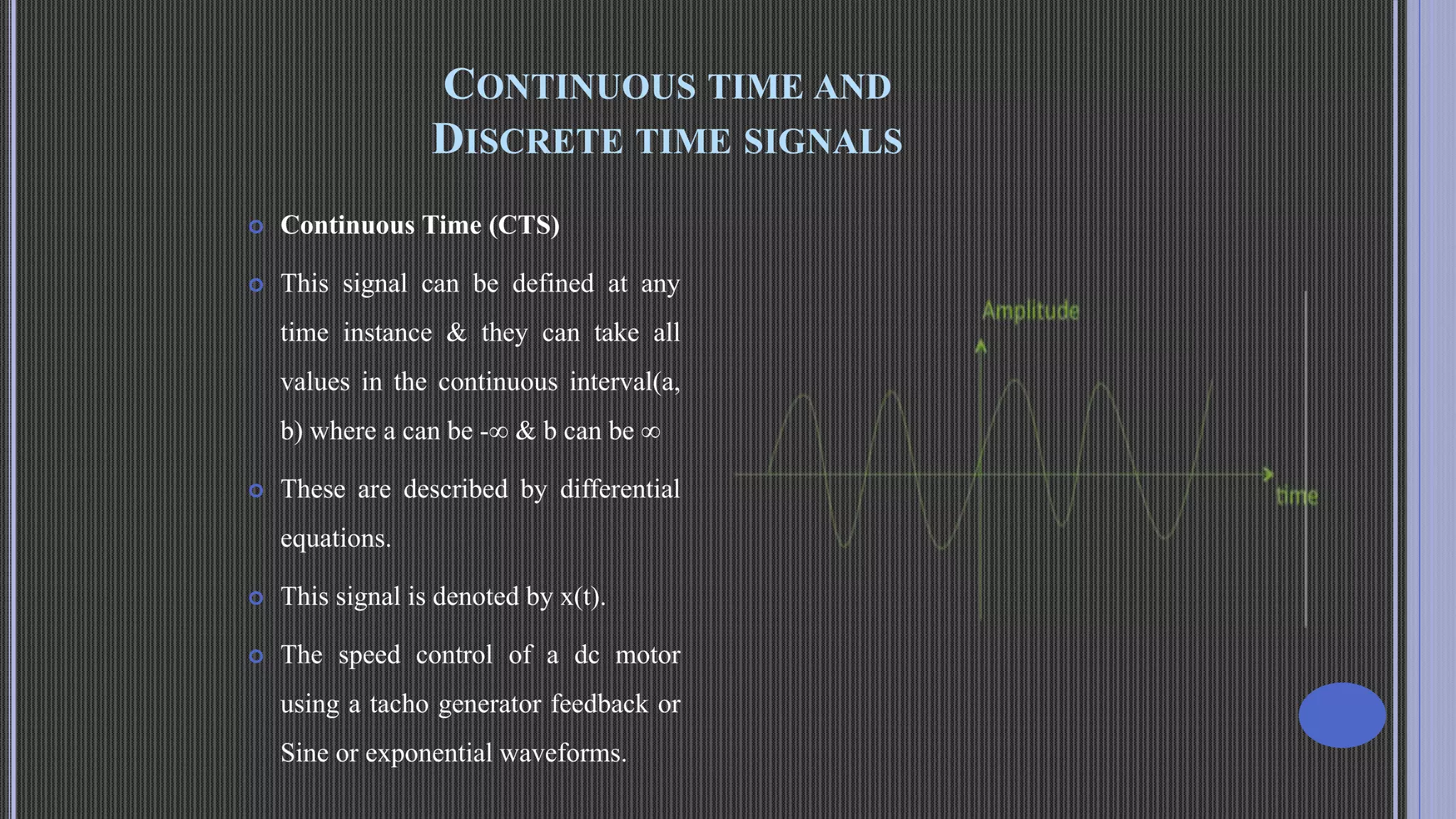 Classification of Digital signals | PPTX