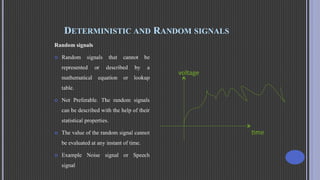 Classification of Digital signals | PPTX
