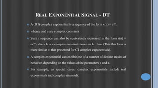Elementary signals | PPTX