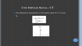 Elementary signals | PPTX