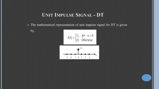 Elementary signals | PPTX