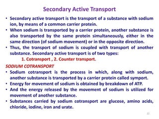 UNIT-I-cell transport.pptx