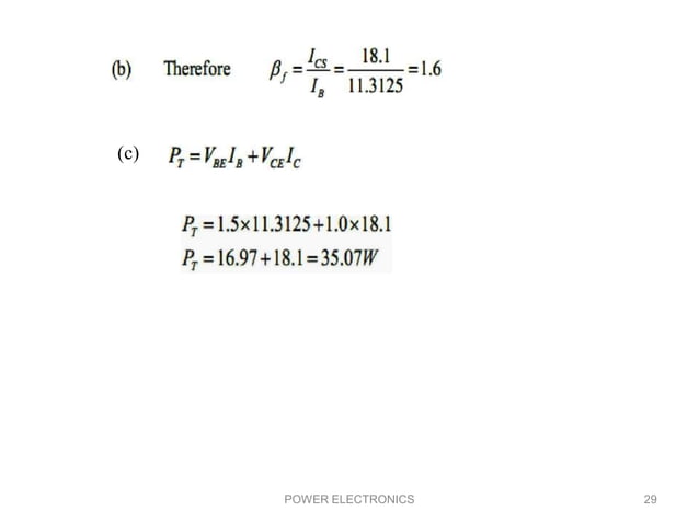 POWER SWITCHING DEVICES | PPT