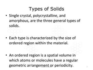 Unit i-crystal structure | PPT