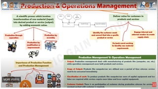 Production and Ops - 1 Unit-I-Foundation to Production and Operations ...