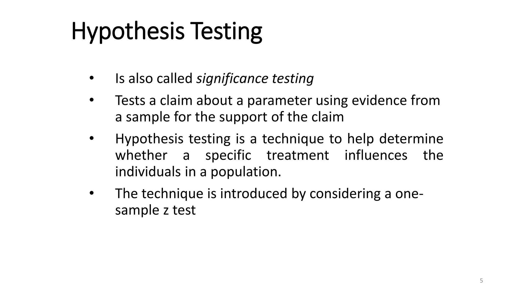 Data Science : Unit-I -Hypothesis and Inferences.pptx