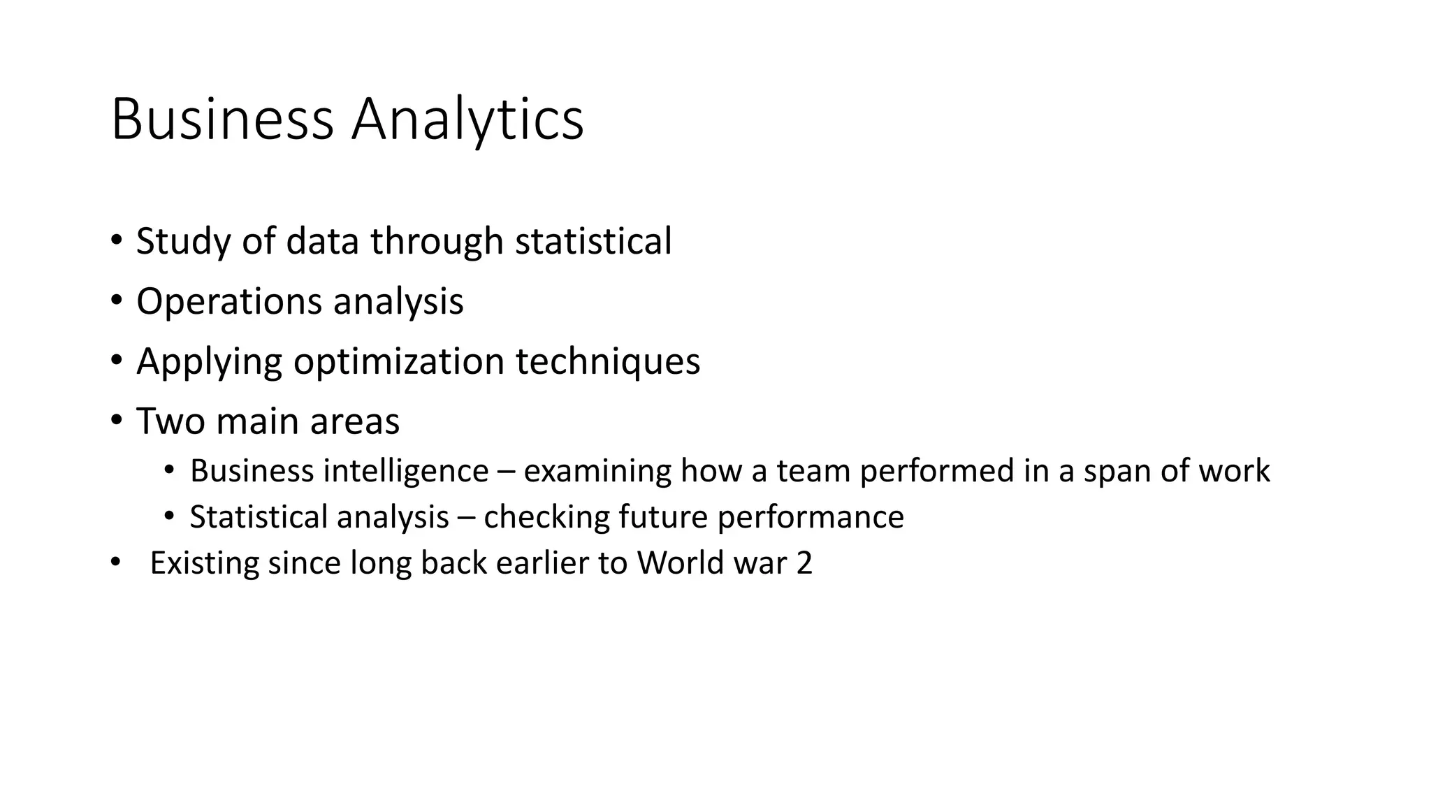 Unit - I - Introduction to Business Analytics.pptx