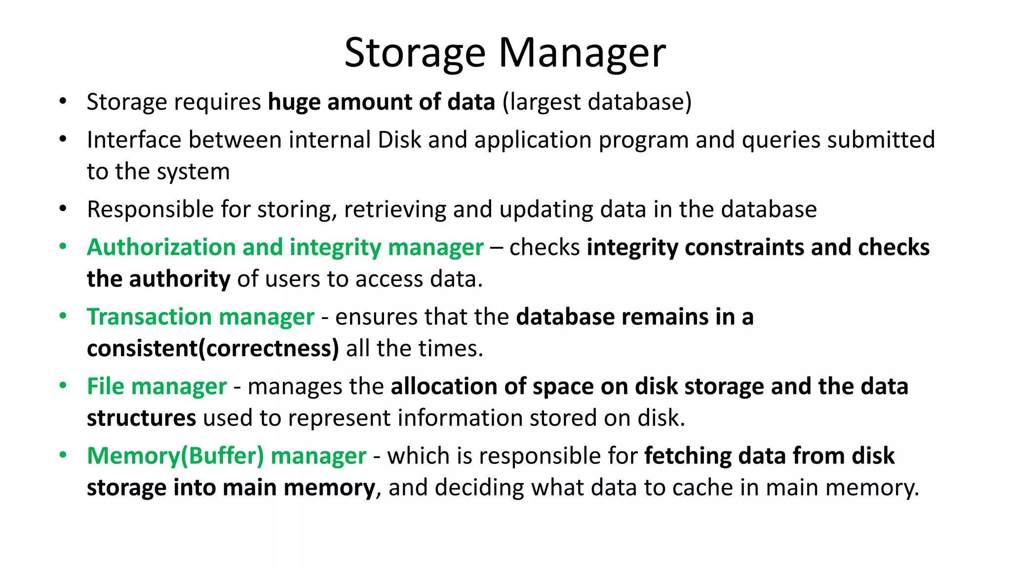 Database System Architecture Pdf Databases Computer Software And