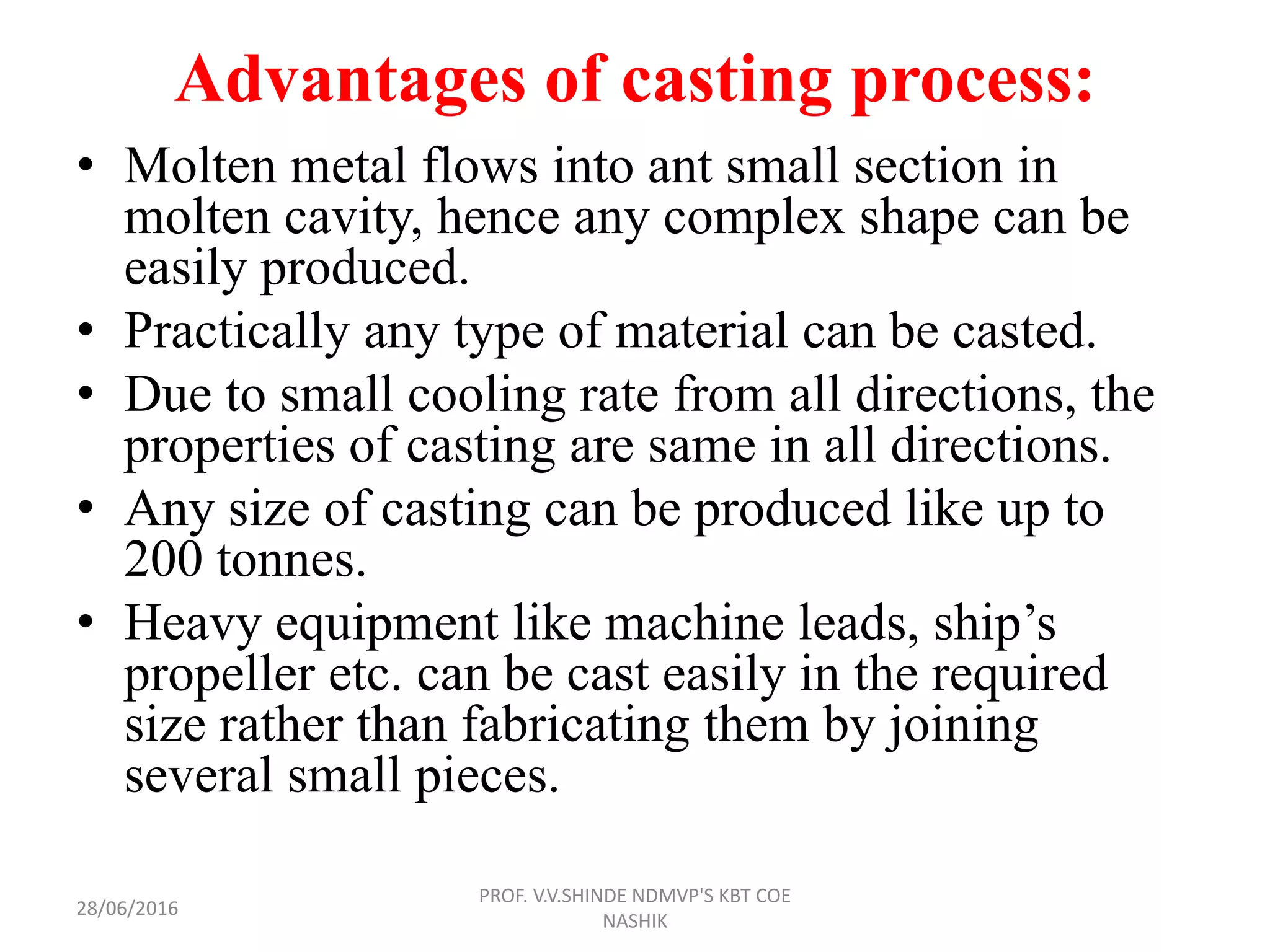 Metal casting process | PDF