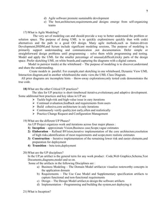 Unit i-ooad-notes-revised | PDF