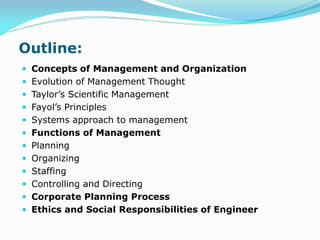 Unit i- principles of management | PPT