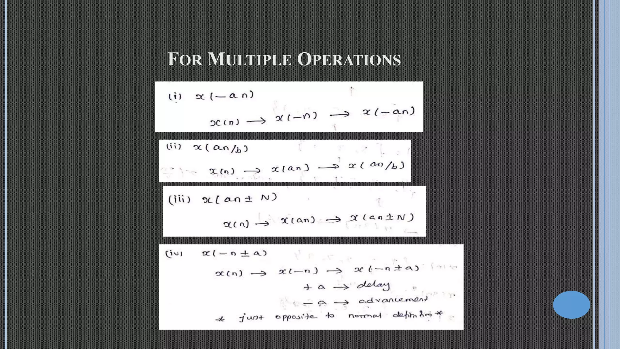 Basic operation on Signals - Independent Variables |Problem solving technique| | PPTX