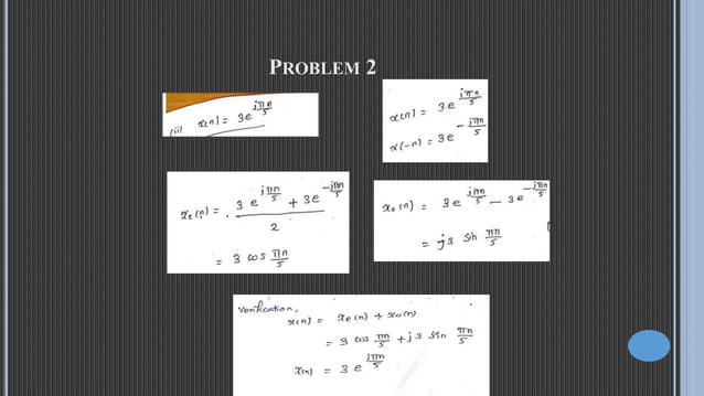 Even & Odd Signals |Solved Problems| | PPTX | Technology & Computing